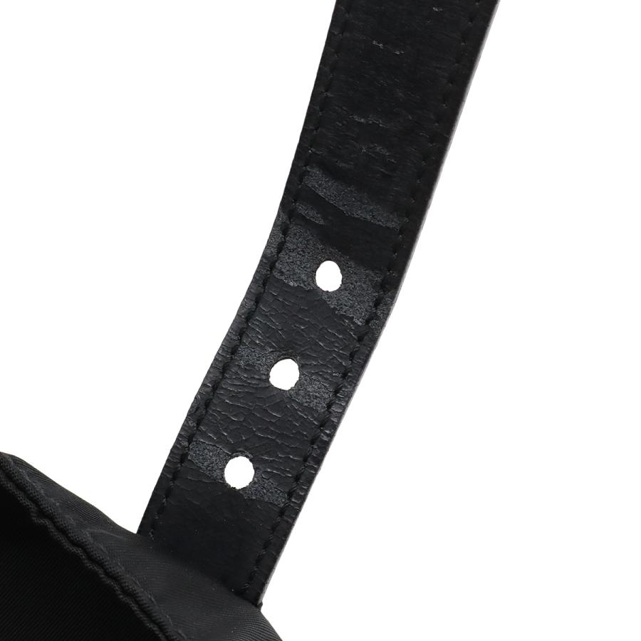 PRADA プラダ VELA SPORT ショルダーバッグ メッセンジャーバッグ 斜め掛け ナイロン レザー NERO 黒 ブラック シルバー金具 BT1738 : Blumin - 通販 ...