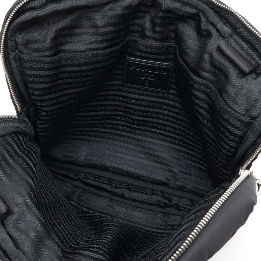 PRADA プラダ ショルダーバッグ 斜め掛け キルティング シワ加工 ナイロン NERO 黒 ブラック シルバー金具 VA0720 : Blumin - 通販 - Yahoo!ショッピング