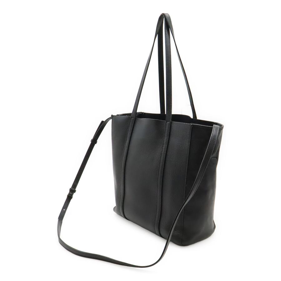 BALENCIAGA バレンシアガ エブリデイ トート XS ロゴ トートバッグ 2WAY ショルダーバッグ レザー ブラック 黒 551810 BALENCIAGA（バレンシアガ） エブリデイ トート XS ロゴ トートバッグ