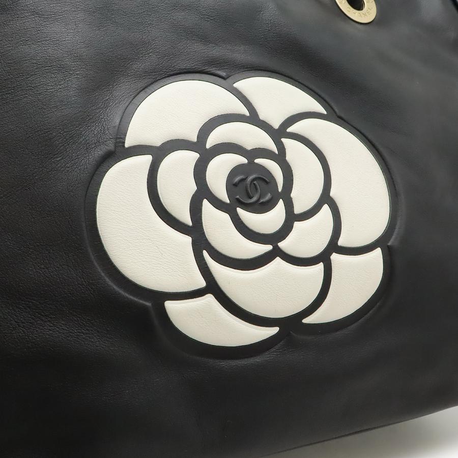 CHANEL（シャネル） カメリア ロゴ トートバッグ ラージトート