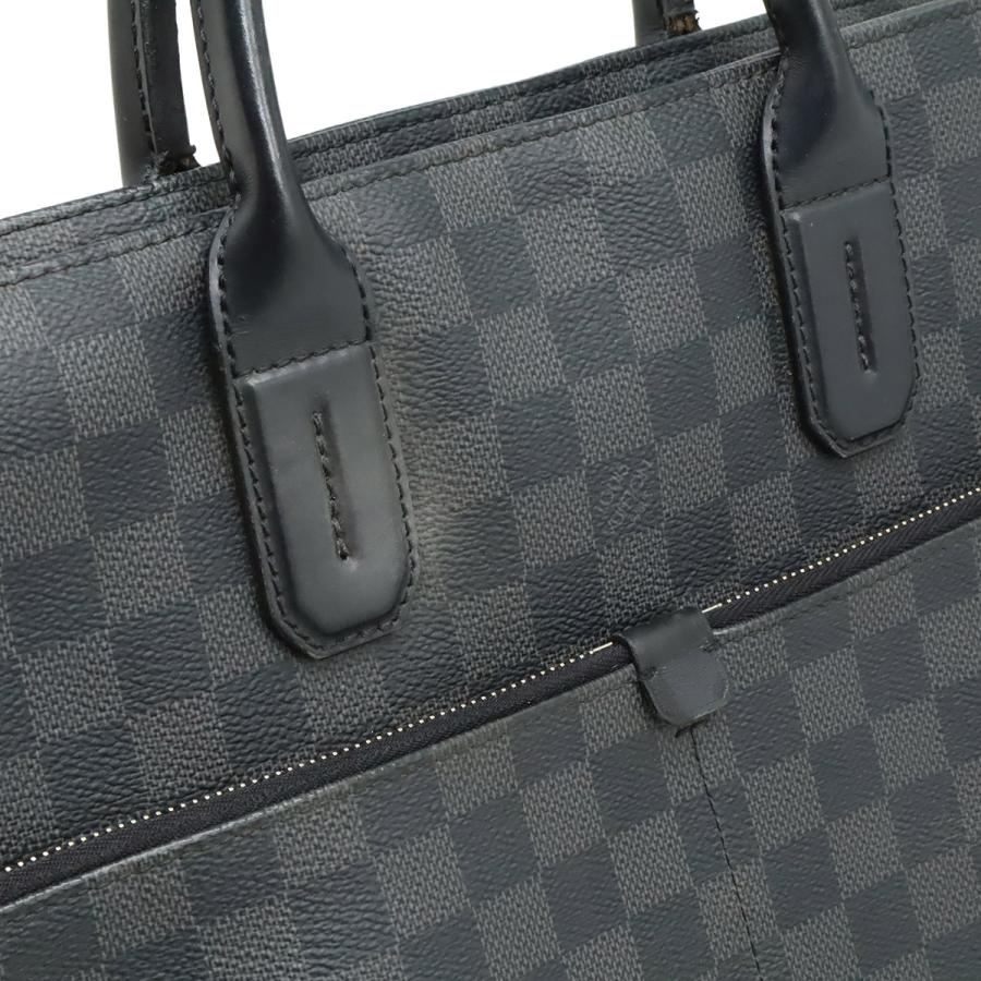 LOUIS VUITTON（ルイ・ヴィトン） ルイ ヴィトン ダミエグラフィット 7DW ブリーフケース ビジネスバッグ 書類カバン 2WAY ...
