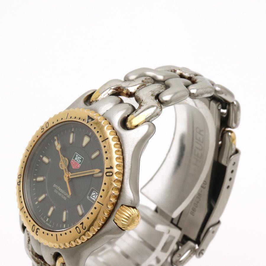 TAG HEUER Heuer タグ ホイヤー セルシリーズ プロフェッショナル グレー文字盤 SS GP コンビ ボーイズ ユニセックス クォーツ 腕時計 WG1220-KO ...