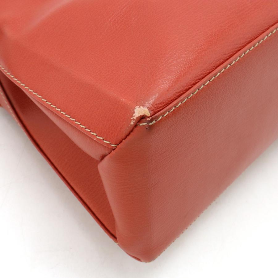 LOEWE ロエベ ベラスケス ツイスト ハンドバッグ 2WAY ショルダーバッグ バイカラー レザー テラコッタ オレンジ ゴールド金具 : Blumin - 通販 - Yahoo!ショッピング