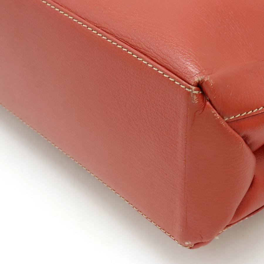 LOEWE（ロエベ） ベラスケス ツイスト ハンドバッグ 2WAY ショルダーバッグ レザー テラコッタ オレンジ系 ゴールド金具 : Blumin - 通販 - Yahoo!ショッピング