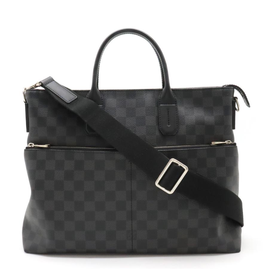 LOUIS VUITTON（ルイ・ヴィトン） ルイ ヴィトン ダミエグラフィット 7DW ブリーフケース ビジネスバッグ 書類カバン 2WAY ...