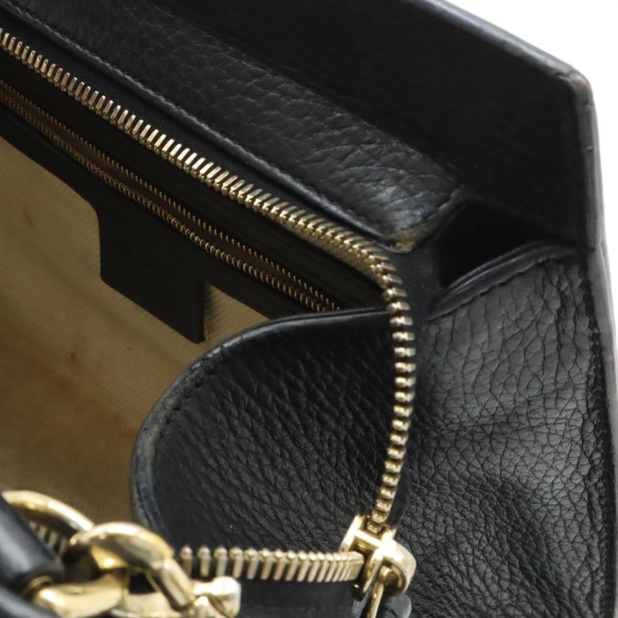 GUCCI（グッチ） ソーホー インターロッキングG ハンドバッグ 2WAY