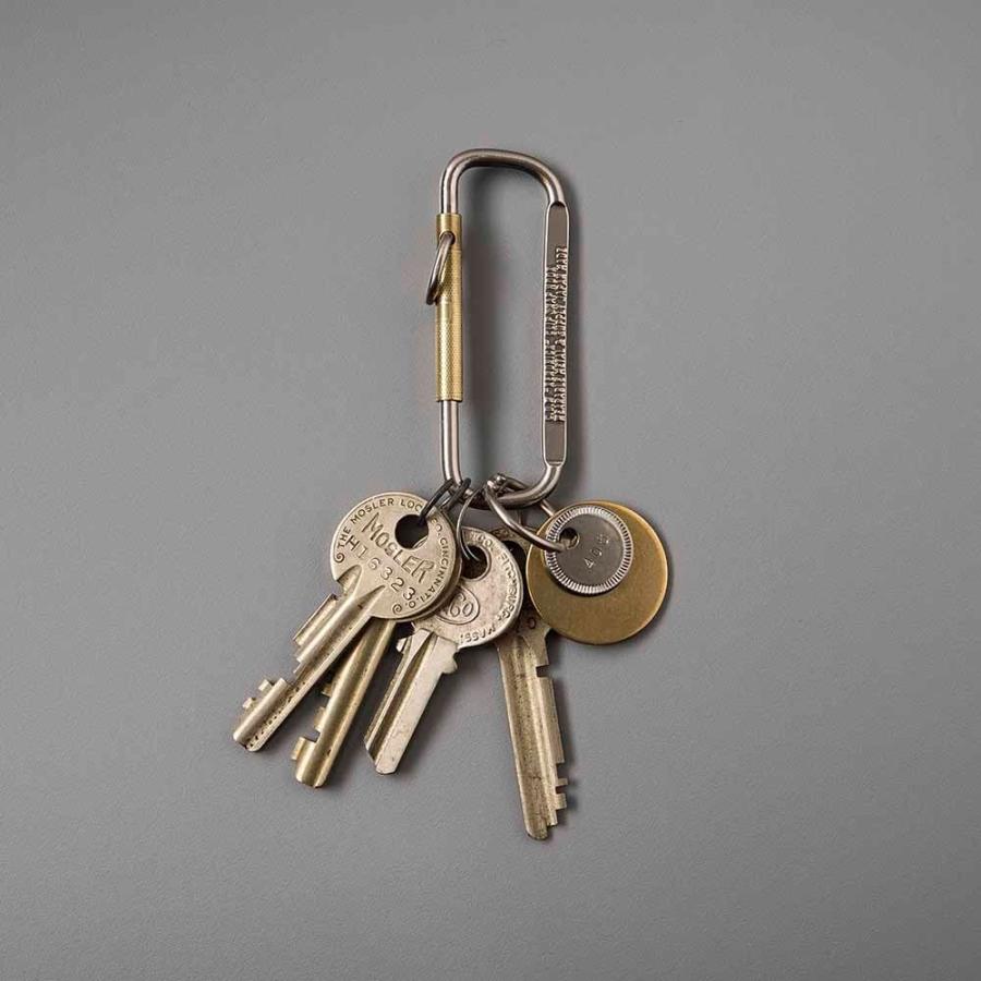 CANDY DESIGN & WORKS / Kendrick(Nickel/Brass)/CK-18 | メール便可 3点まで キャンディデザインアンドワークス/キーホルダー/キーリング ...