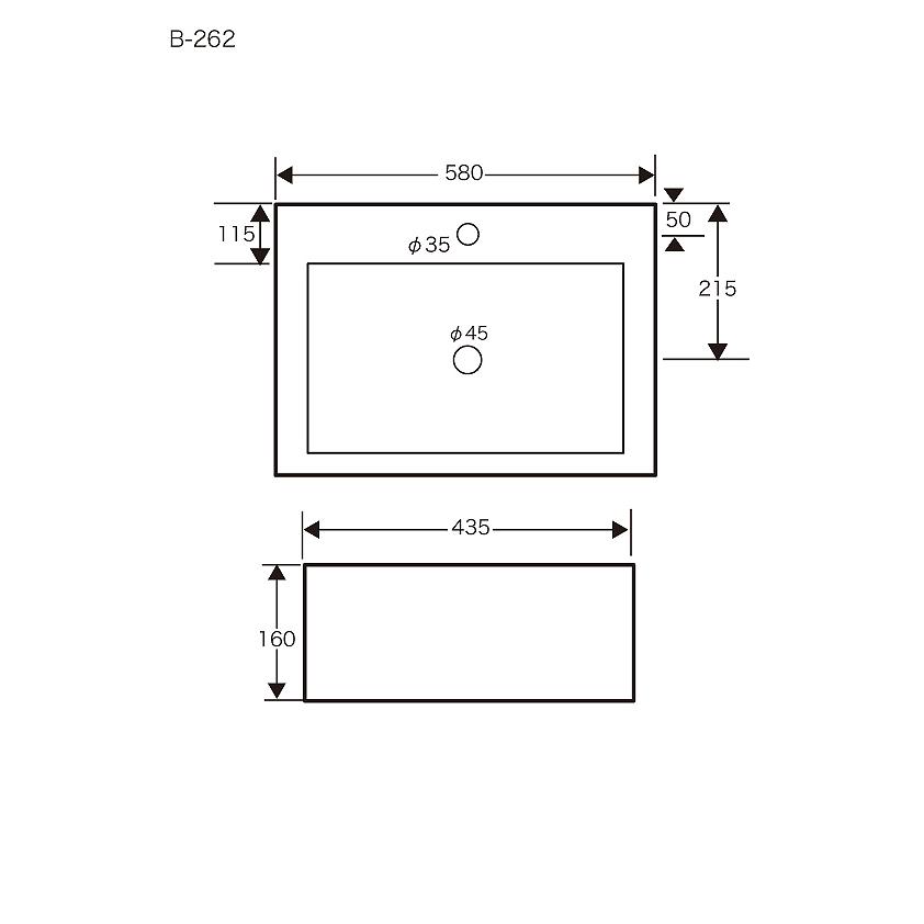 洗面ボウル（卓上タイプ）B-262-Gray Brina＊送料無料 : BMIネットショップ - 通販 - Yahoo!ショッピング