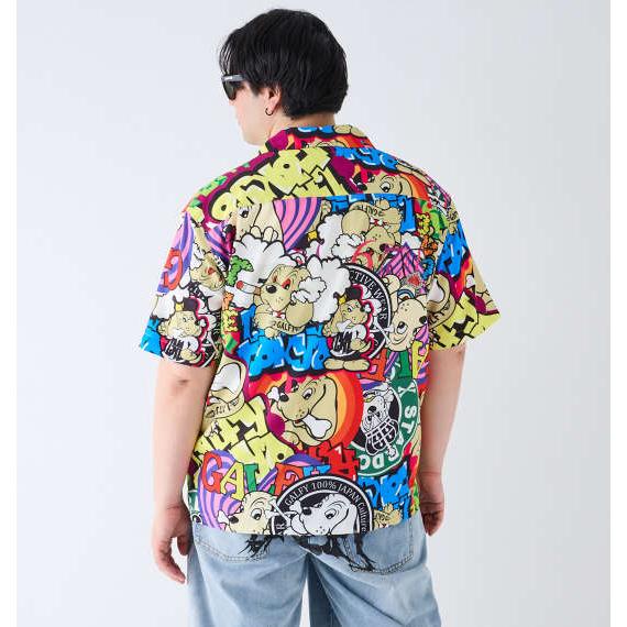 GALFY 大きいサイズ メンズ 犬まみれ 半袖 オープン シャツ マルチ 1257-4230-1 3L 4L 5L 6L : 大きいサイズの店ビッグエムワン - 通販 - Yahoo!ショッピング