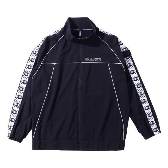 SY32 by SWEET YEARS 大きいサイズ メンズ パイピング ナイロン トラック ジャケット ブラック 1273-4355-2 3L 4L 5L 6L : 大きいサイズの店ビッ ...