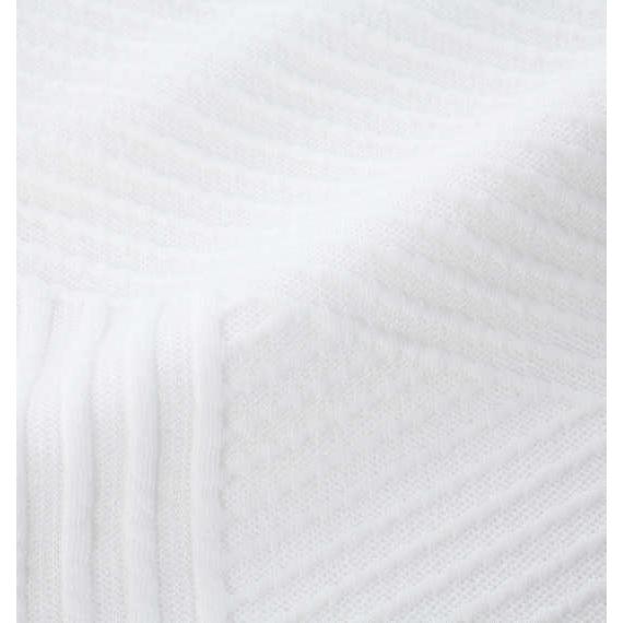 大きいサイズ メンズ TETE HOMME バイアスパネル柄 ボリュームネック