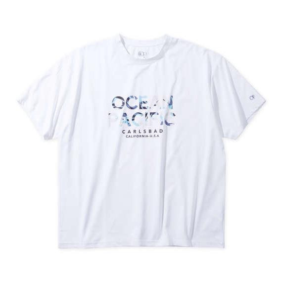 大きいサイズ メンズ OCEAN PACIFIC PEARTEX UV 半袖 Tシャツ ホワイト 1278-5282-1 3L 4L 5L 6L 8L : 大きいサイズの店ビッグエムワン ...
