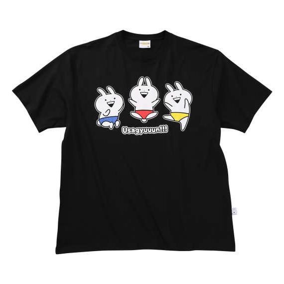 大きいサイズ メンズ うさぎゅーん! プリント 半袖 Tシャツ ブラック 1278-5528-2 3L 4L 5L 6L 8L : 大きいサイズの店ビッグエムワン - 通販 - Yahoo ...