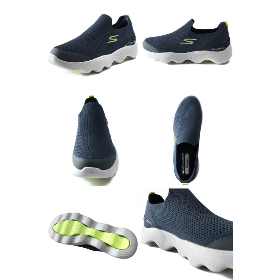SKECHERS（スケッチャーズ） 大きいサイズ メンズ ウォーキング スニーカー GO WALK MASSAGE FIT-TIDAL ...
