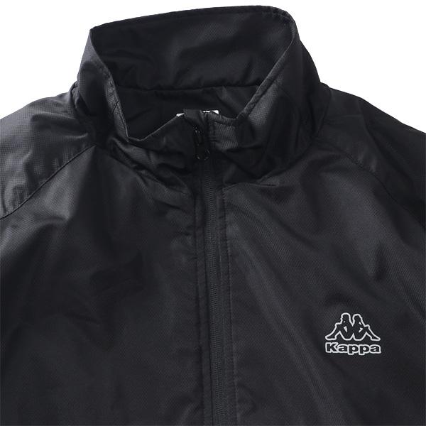Kappa（カッパ） 大きいサイズ メンズ 裏フリース ウインド ジャケット