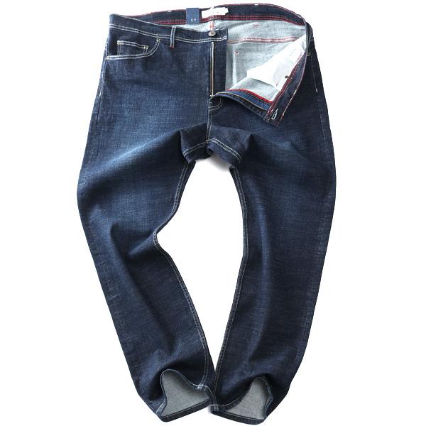 大きいサイズ メンズ DANIEL DODD セルビッジ ストレッチ テーパード