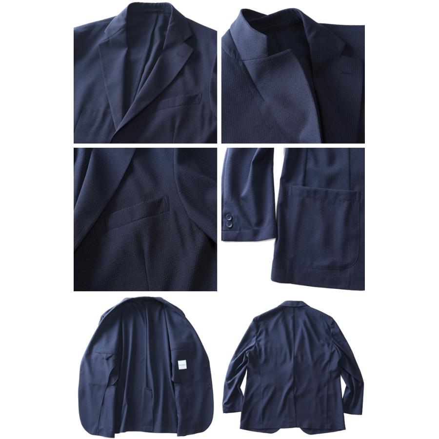 大きいサイズ メンズ SARTORIA BELLINI セットアップ サッカー ストレッチ ジャケット 軽量 ウォッシャブル スマリラ 春夏新作 azjs2518-se1 : azjs2518 ...