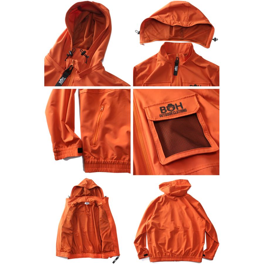 大きいサイズ メンズ BH ビィエイチ 撥水加工 4WAYストレッチ フーデッド ブルゾン bhb-250101 : 大きいサイズの店ビッグエムワン - 通販 - Yahoo!ショッピング