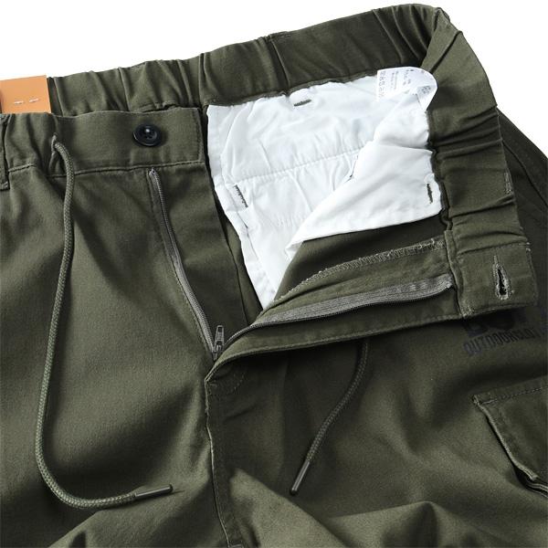 大きいサイズ メンズ BH ビィエイチ 2WAY ストレッチ カーゴ パンツ 春
