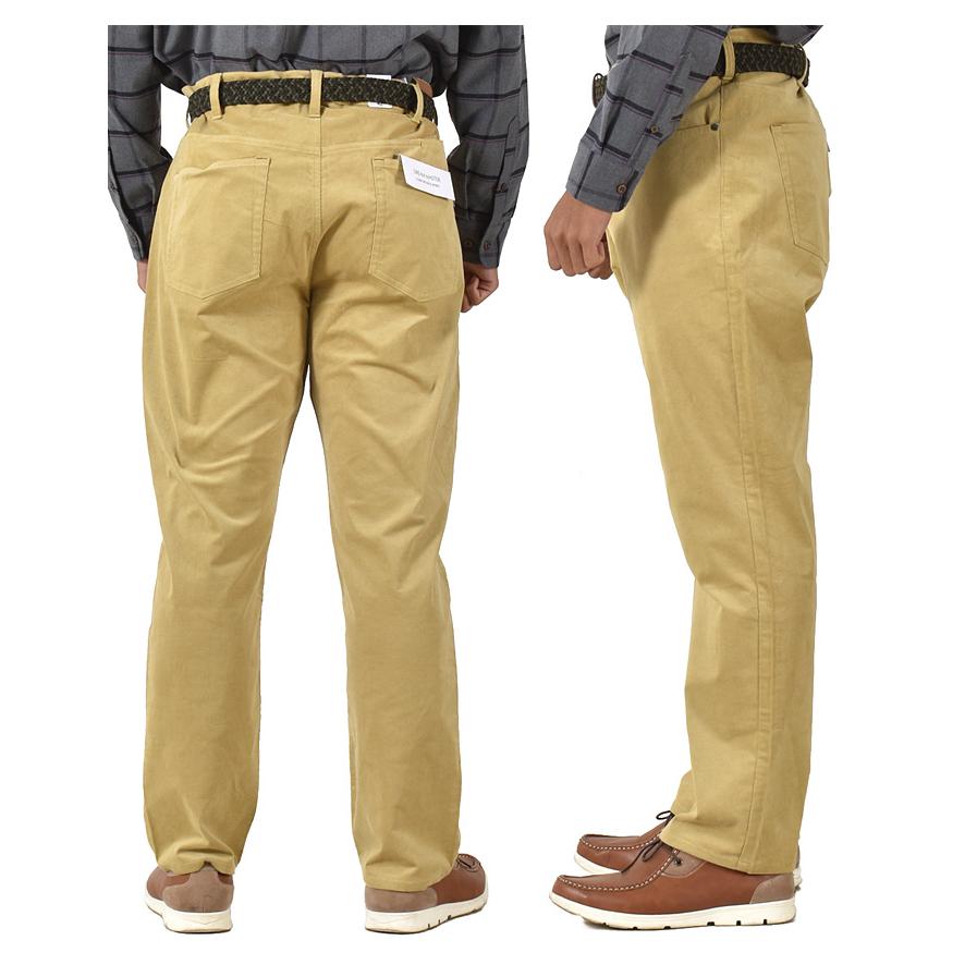 Dream Master 大きいサイズ メンズ コーデュロイ ストレッチ 5ポケット