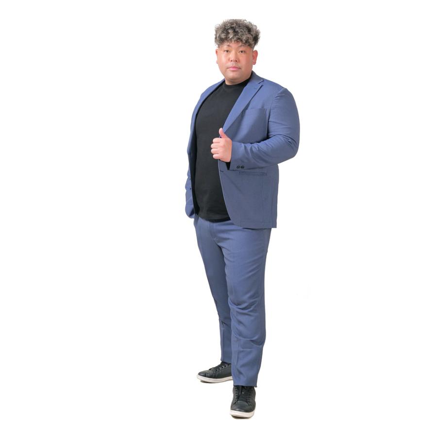 大きいサイズ メンズ SARTORIA BELLINI セットアップ BREATH EFFECT デニムライク ストレッチ パンツ 軽量 防シワ 高通気 ウォッシャブル スマリラ ik-brede-pt-l 大きいサイズ メンズ SARTORIA BELLINI セットアップ BREATH EFFECT