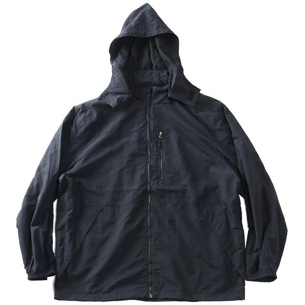大きいサイズ メンズ Three Quarter フード脱着 マウンテンパーカー