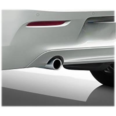 BMW 純正 F20 1シリーズ 116i 118i 118d 120i テールパイプ トリム マットクローム 1本 マフラーカッター テール ...