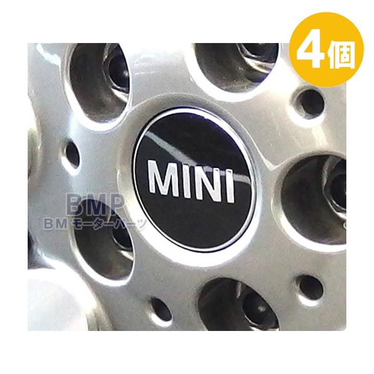 BMW MINI 純正 エンブレム センター キャップ クローム エッジ付 4個セット F54 F55 F56 F57 F60 : BM ...