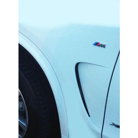 BMW 純正 F15 X5 M50dX M フェンダー エンブレム ガンメタ クローム : 51148058882 : BMモーターパーツ ...