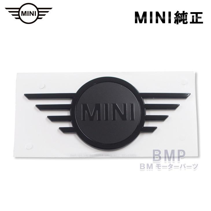 BMW BMW MINI 純正 F60 CROSSOVER クロスオーバー LCI 後期 フロント ボンネット エンブレム ピアノ ブラック ...