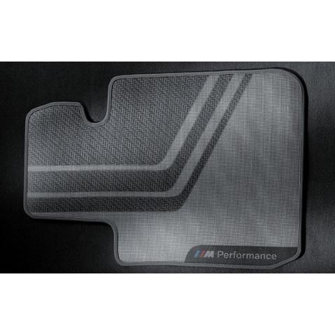 BMW F32 F33 F82 F36 4シリーズ M Performance フロント フロアマット 2枚 左ハンドル用 パフォーマンス ...