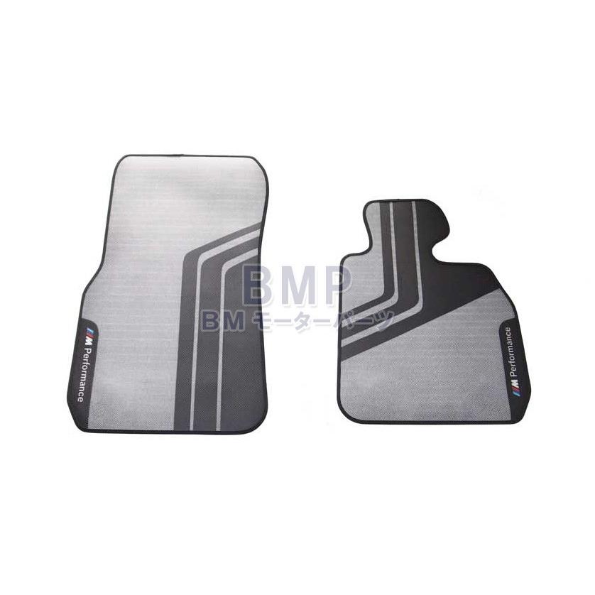 BMW F32 F33 F82 F36 4シリーズ M Performance フロント フロアマット 2枚 左ハンドル用 パフォーマンス ...