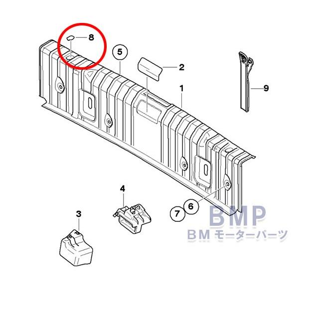 BMW 純正 E90 E92 3シリーズ トランク シル トリム スクリュー キャップ : BMモーターパーツ - 通販 - Yahoo!ショッピング