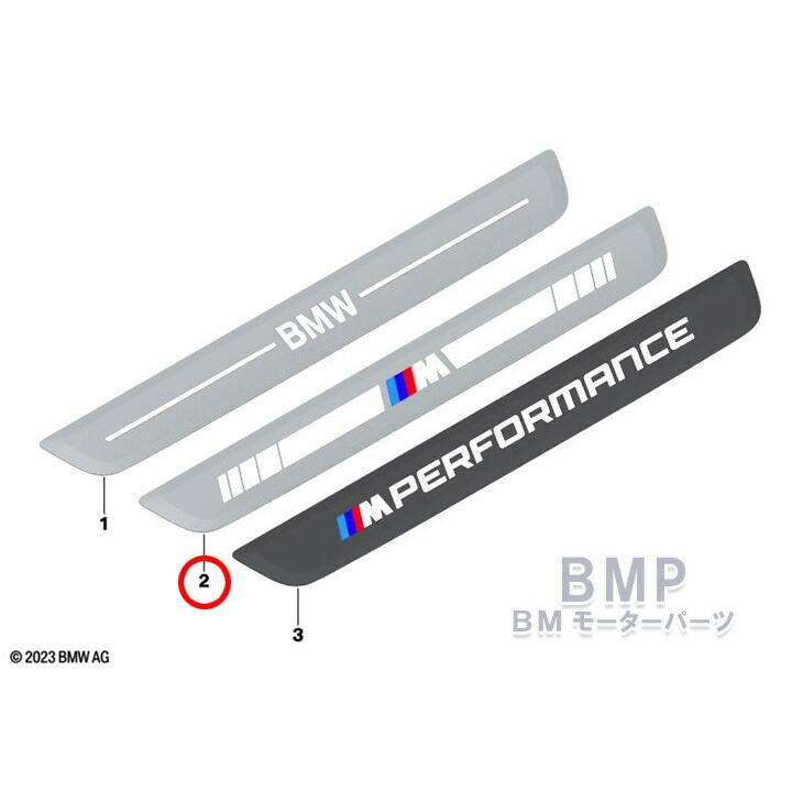 BMW 純正 U06 G60 G61 U10 U11 M Performance エントランス カバー M 左右セット パフォーマンス ...