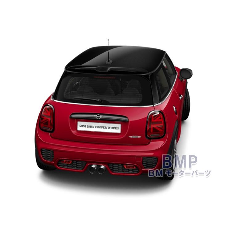 BMW MINI F56 F55 F57 3 DOOR 5 CONVERTIBLE 用 テール ライト リング ブラック ライン セット ...