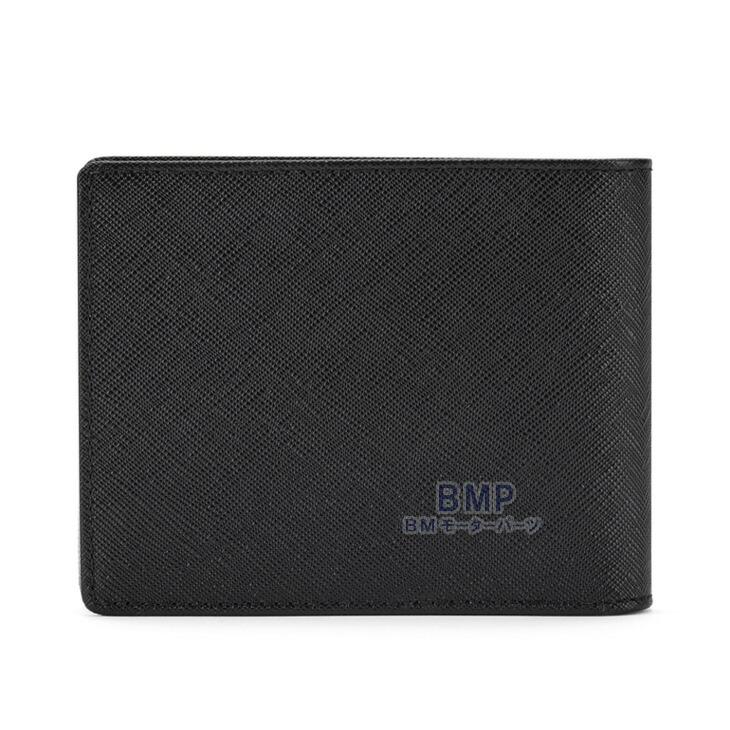 BMW 純正 BMW COLLECTION 2023 二つ折り 財布 ウォレット コインポケット付き ブラック コレクション ...
