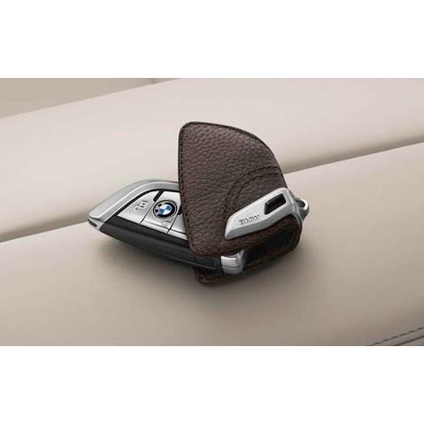 BMW 純正 レザー キーケース モカ キーホルダー スマートキーケース キーカバー G系 F40 F45 F46 F48 F39 F15 ...