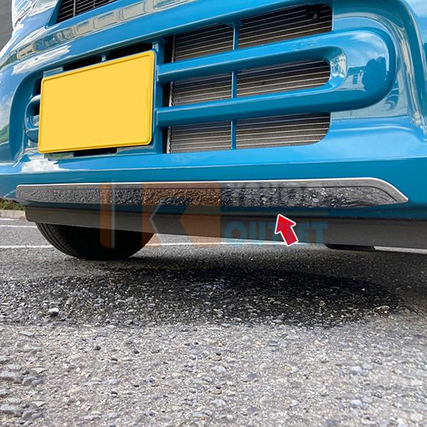 スズキ 新型 アルト HA37S / HA97S 2022年 フロントバンパーカバー ガーニッシュ 傷付き防止 ステンレス製 鏡面仕上げ カスタム パーツ 1P 5770 : ビーエムヤフー ...