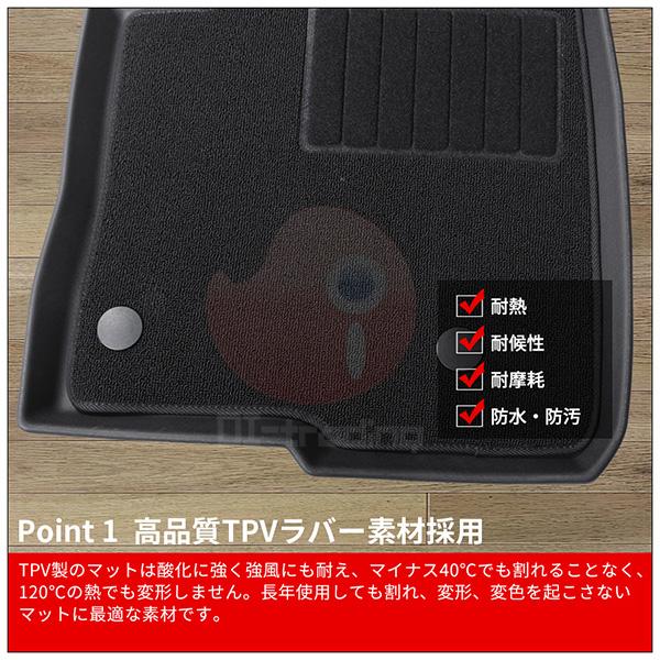 セール ホンダ 新型 ZR-V RZ系 RZ3 RZ4 RZ5 RZ6 2023年4月〜 フロアマット 3D 立体成型 カーゴマット カー ...