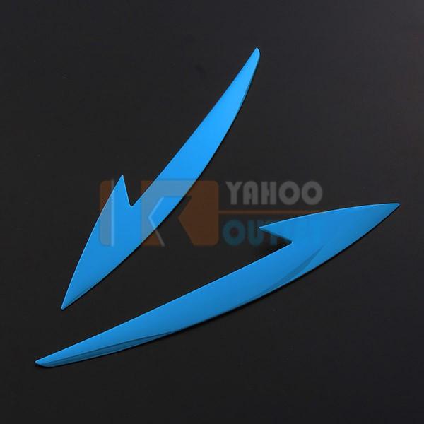 大放出セール プリウス 50系 フロント ヘッドライト トリム ガーニッシュ 鏡面 ブルー お洒落 カスタムパーツ アクセサリー 外装 2p ...