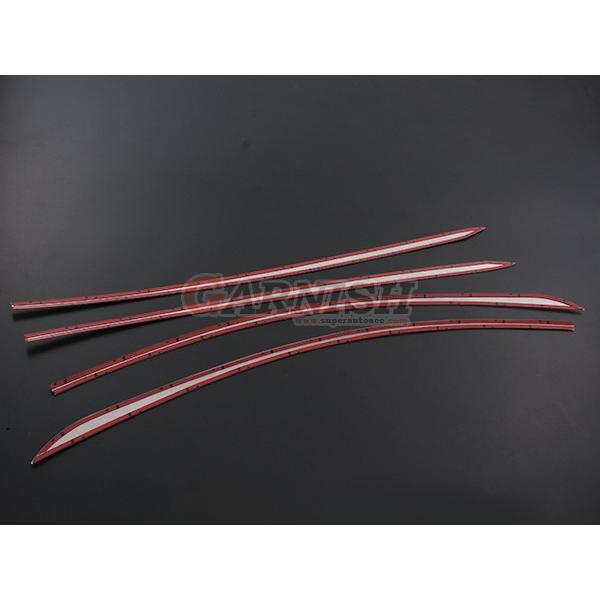 大放出セール TOYOTA プリウス 50系 /PHV H27.12〜 サイド ウィンドウトリム （上側）ガーニッシュ ブルー カスタム ...