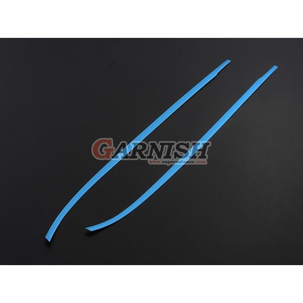 セール トヨタ プリウス 50系 ウインドスクリーントリム 2PCS カスタム パーツ ドレスアップ アクセサリー EX630-BMS07 ...