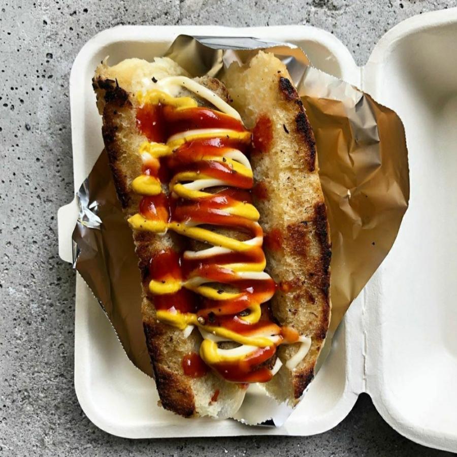 テイクアウト 容器 takeout お持ち帰り おしゃれ エコ バガス フードボックス 2分割 480枚 DF-P507 : BMTオンラインストア - 通販 - Yahoo!ショッピング