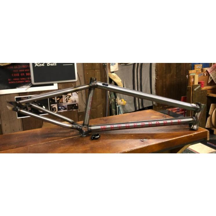 自転車 BMX 20インチ ストリートフレーム WETHEPEOPLE REVOLVER FRAME 21"TT - RAW : BMX ...