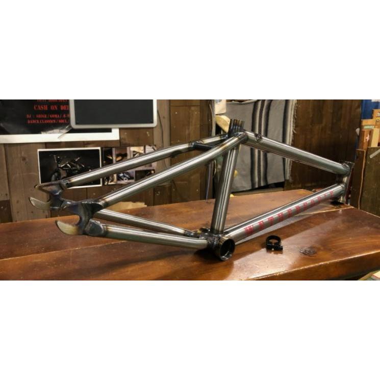 自転車 BMX 20インチ ストリートフレーム WETHEPEOPLE REVOLVER FRAME 21"TT - RAW : BMX ...