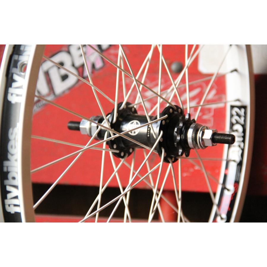 自転車 BMX FLATLAND ARESBIKES BOO 前後カスタムホイール 3/8mm WHITE : BMX FACTORY ...