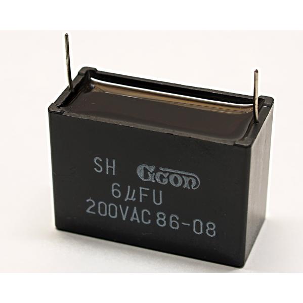 F0016#200V AC 6μF モーター進相コンデンサ GCON SH : 電気の素材屋 ボントン ヤフー店 - 通販 - Yahoo ...