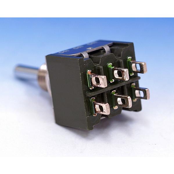 H0022#6P ON-ON-ON125VAC 6A トグルスイッチ 日開 M-2020W 2個 : 電気の素材屋 ボントン ヤフー店 ...