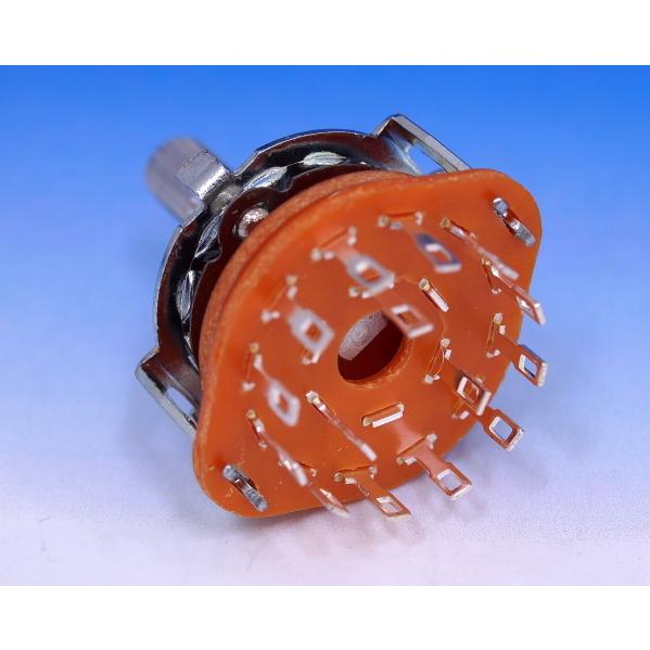 H0028#25φ ロータリースイッチ 3回路4接点 : h0028 : 電気の素材屋 ボントン ヤフー店 - 通販 - Yahoo!ショッピング