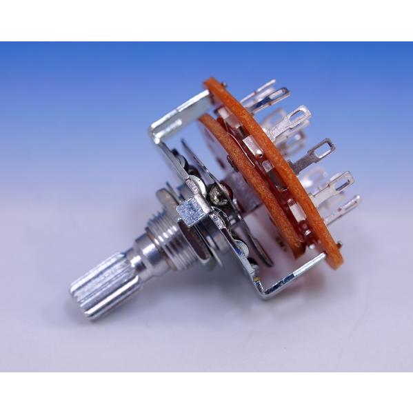 H0028#25φ ロータリースイッチ 3回路4接点 : h0028 : 電気の素材屋 ボントン ヤフー店 - 通販 - Yahoo!ショッピング